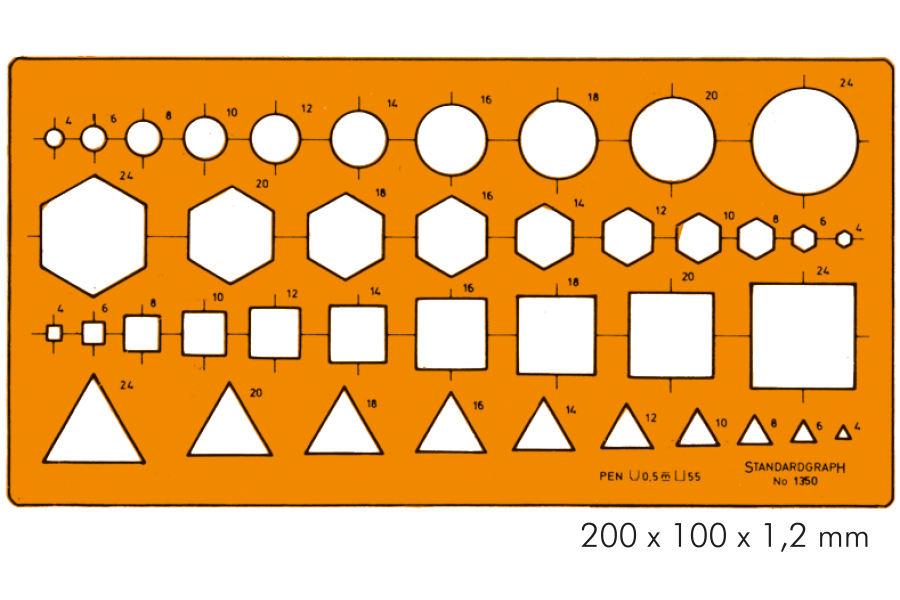 Gabarits - Sjablonen